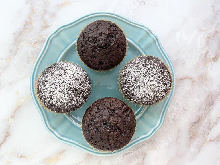 CHOCOLATE WACKY CUPCAKES ALLERGY FRIENDLY - ALLERGIC PRINCESS